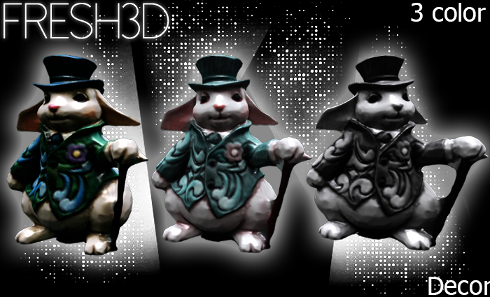 Second Life Marketplace - FRESH3D Mr Rabbit